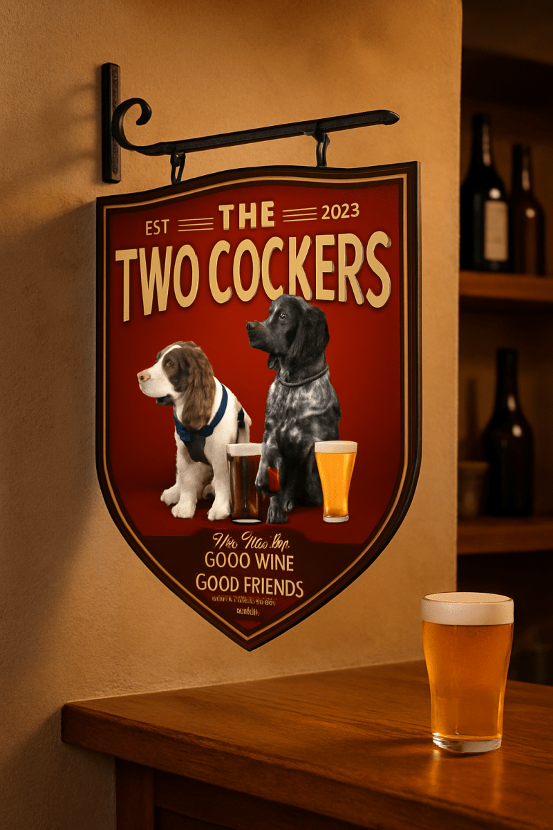 10 Creative Ways Custom Made Metal Signs Can Transform Your Home Bar o ...