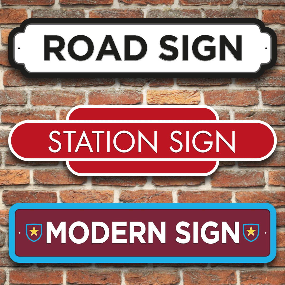 Road & Rail Signs | Personalised Bar, Pub Signs | Vintage Road Signs ...