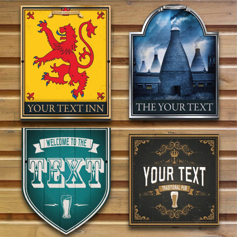 Personalised Bar Signs | Home Pub Signs | Man Cave Signs – Two Fat ...