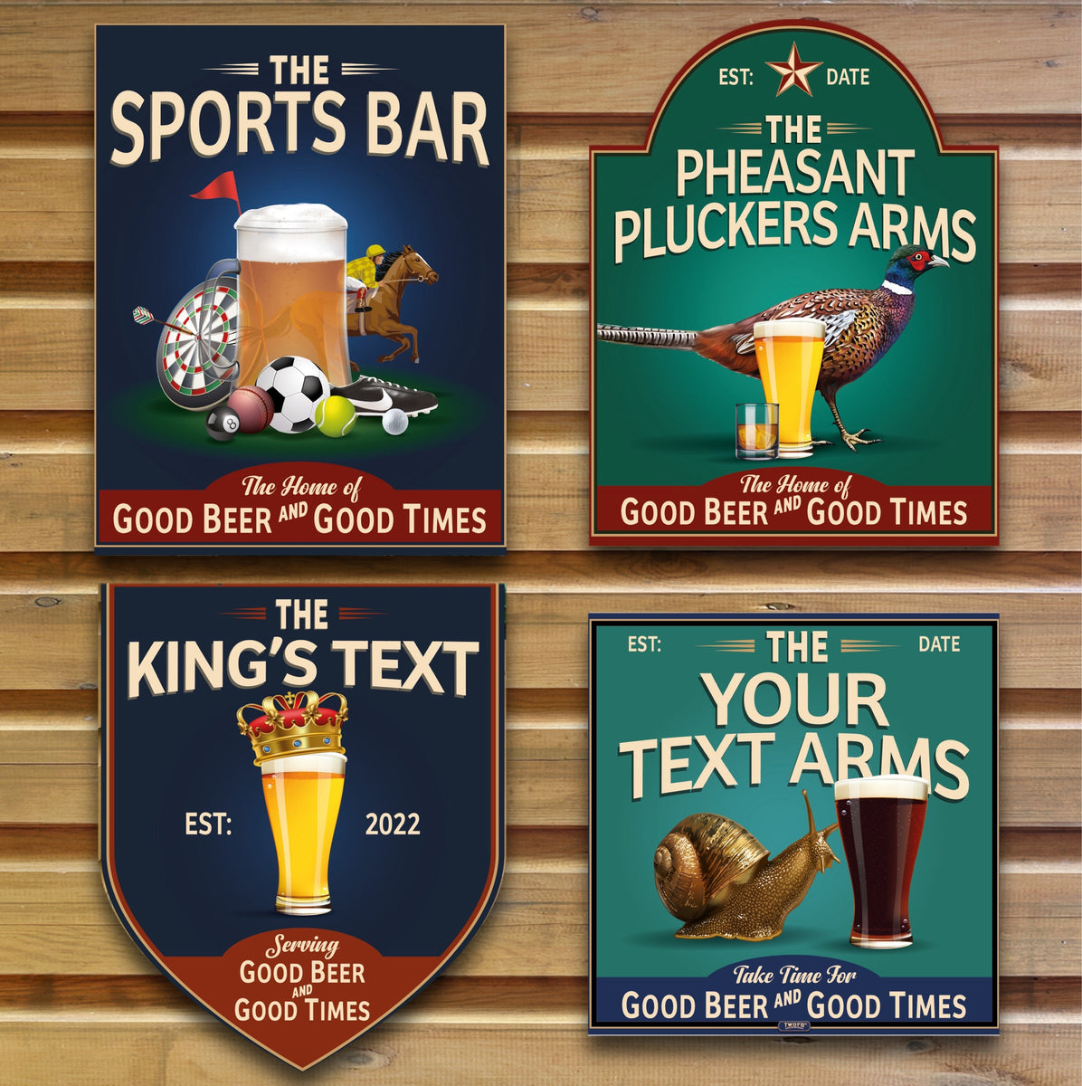 Vintage Bar Signs | Pub Signs | Funny Bar Sign | Custom sign – Two Fat ...