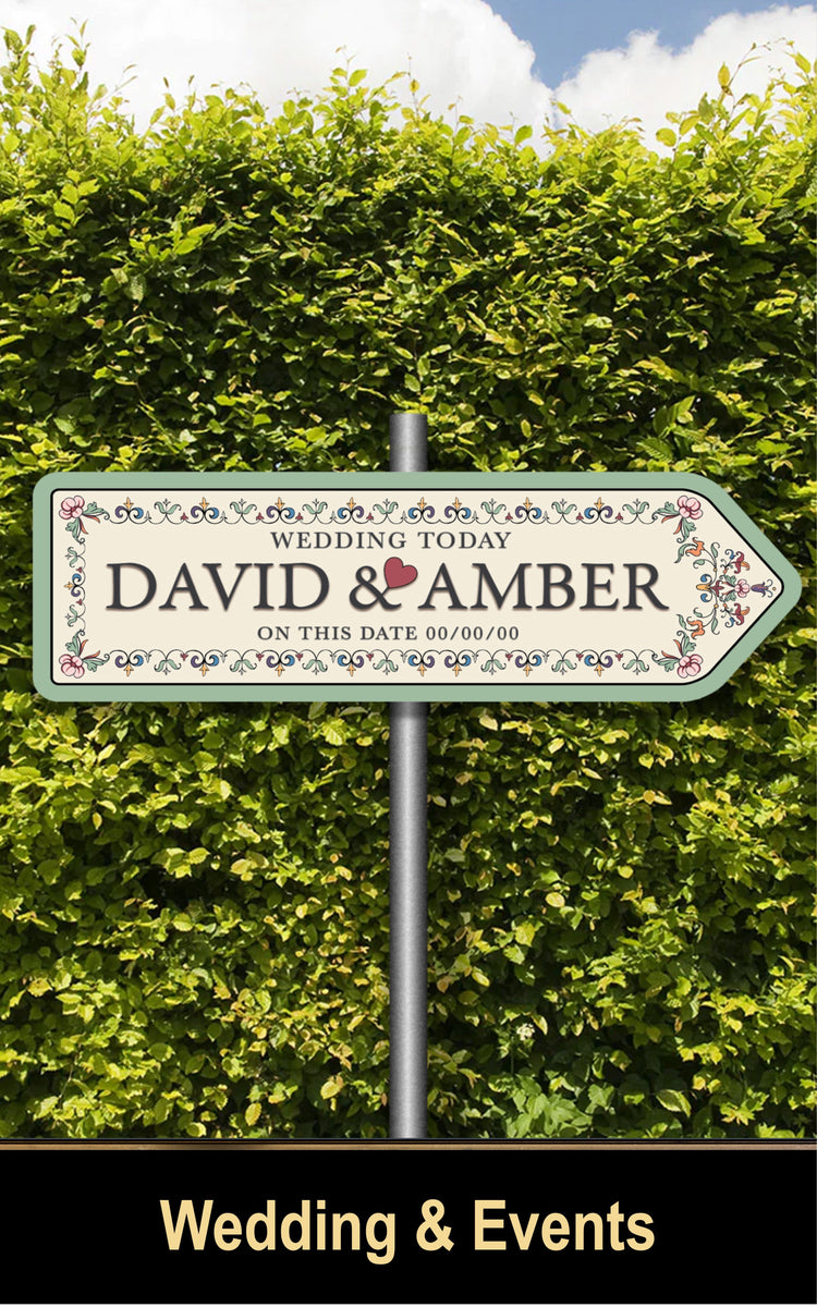 Wedding Signs - Event Signs - Exhibition Signs – Two Fat Blokes Ltd