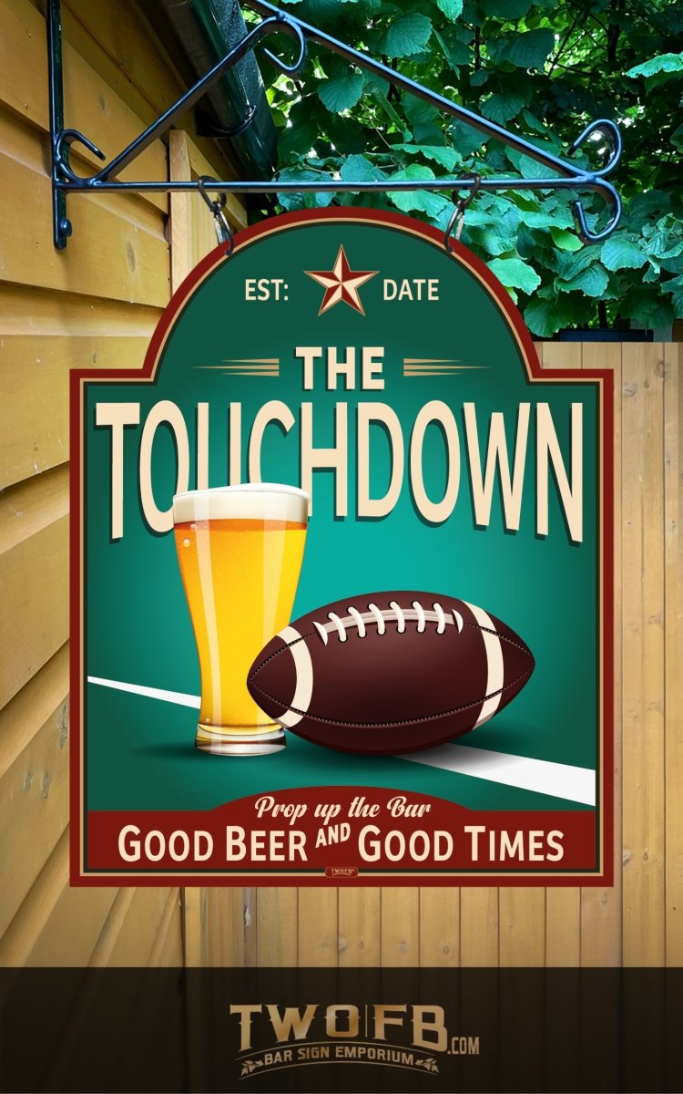 Sports Bar | Personalised Bar Sign | Signs for Sheds – Two Fat Blokes Ltd