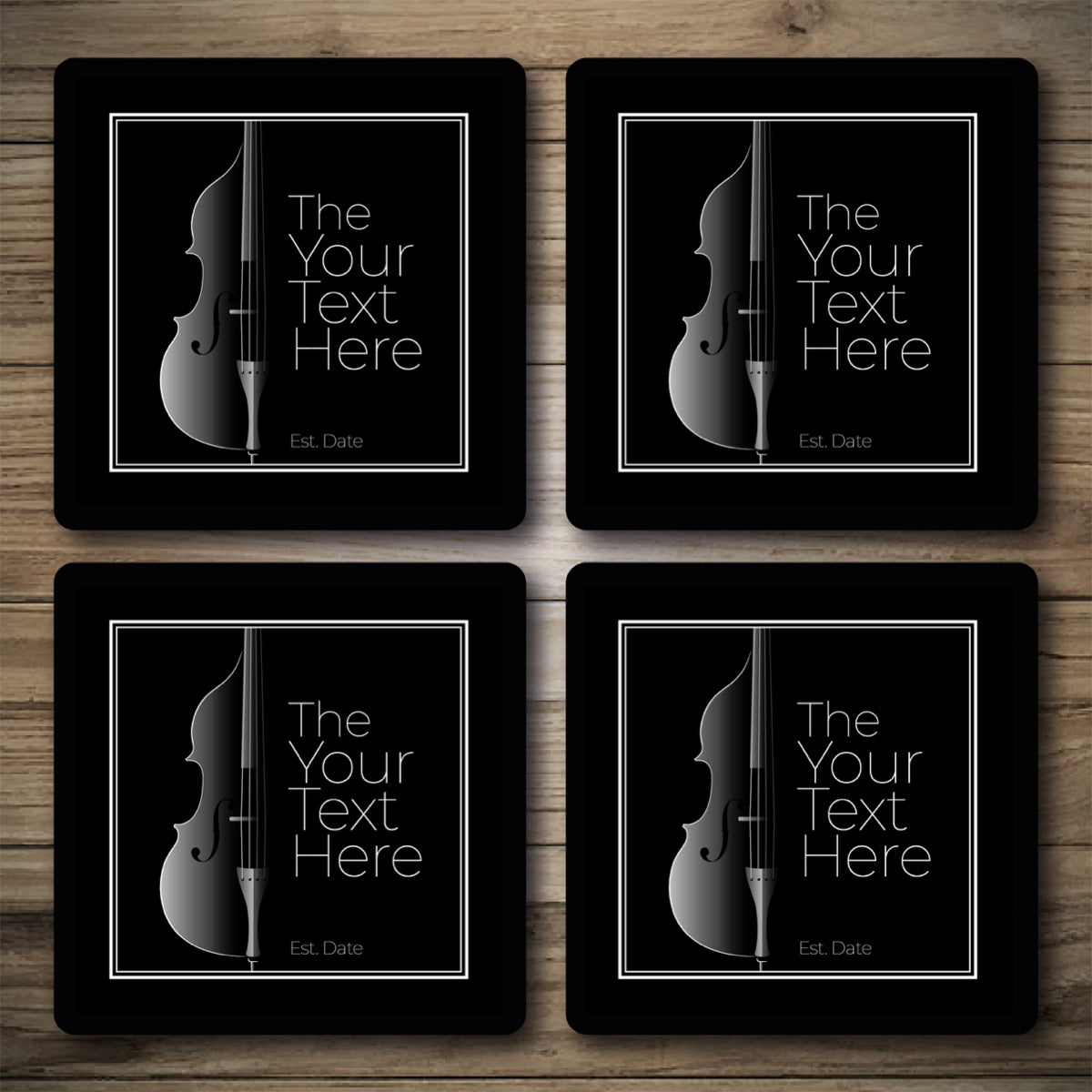 Personalised Bar Mats | Drip Mats | Custom Bar Runners | Bass Note ...