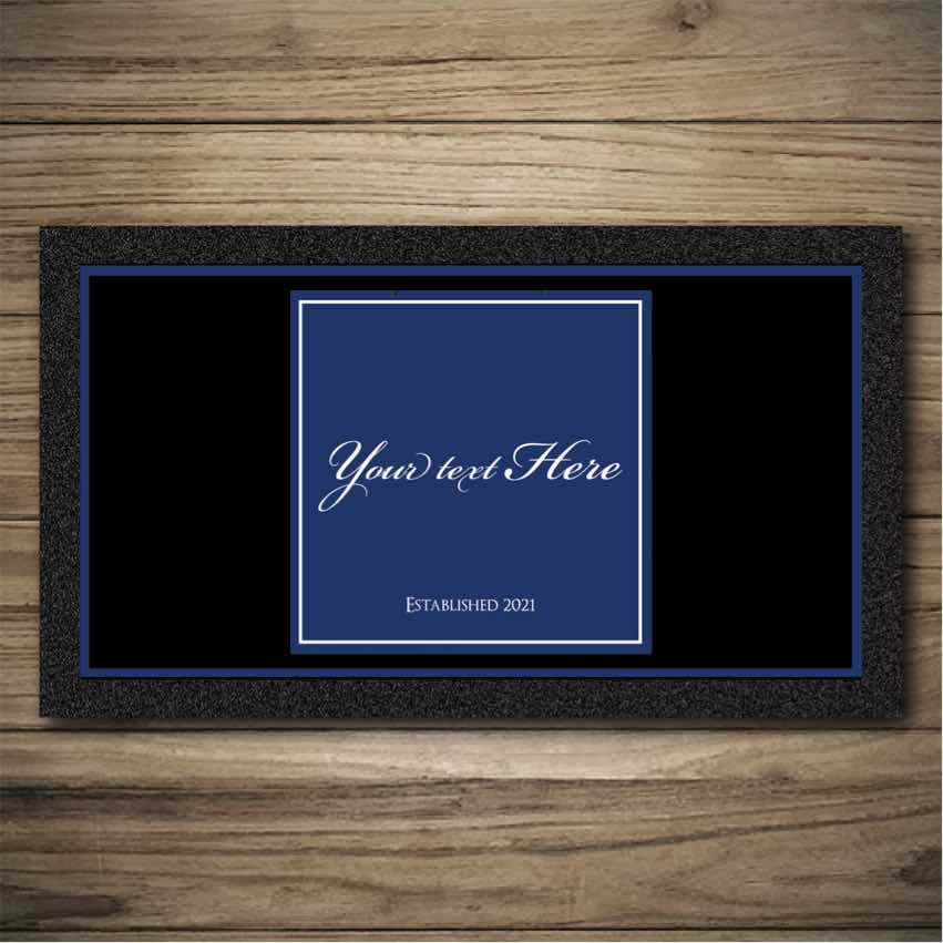 Personalised Bar Mats | Drip Mats | Custom Bar Runners | Cafe Del Bar ...