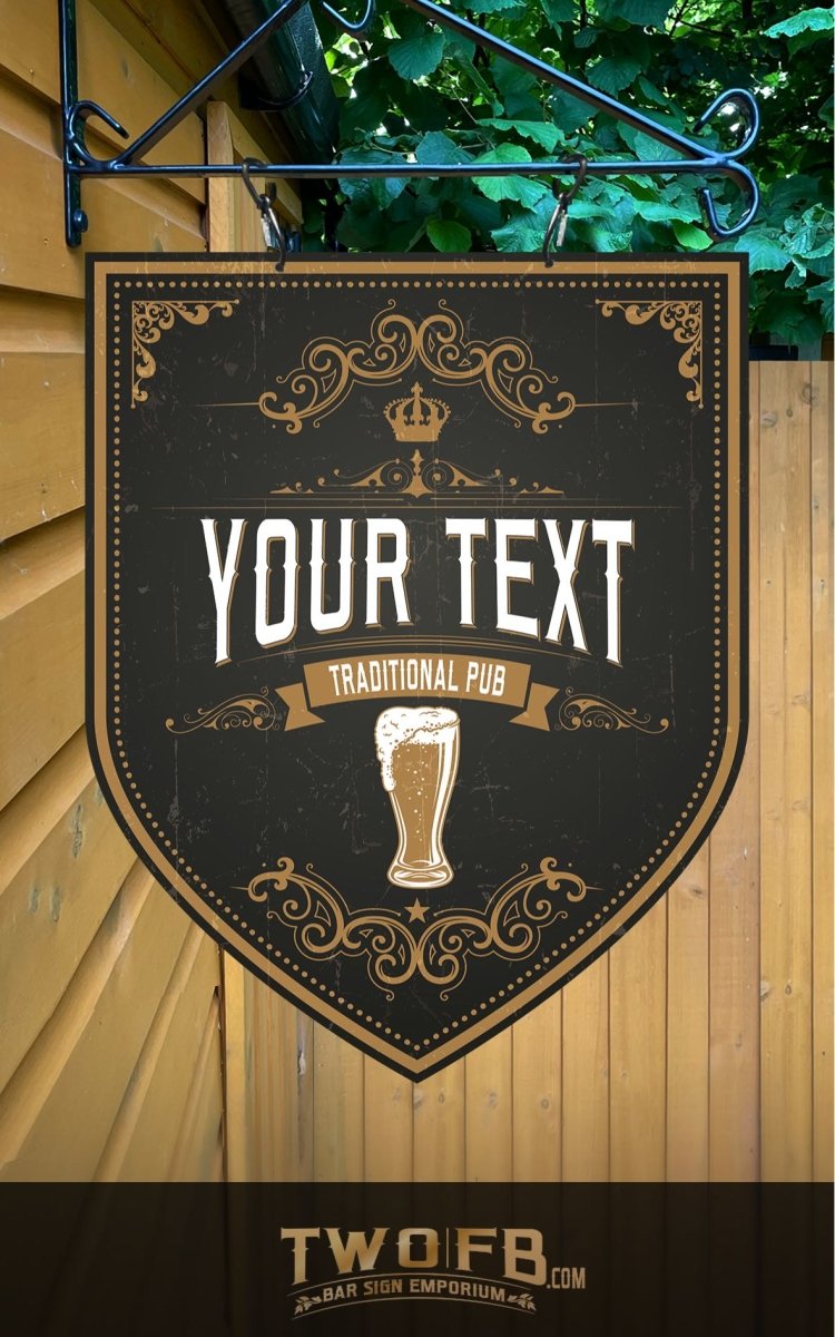 Beer Nation | Personalised Bar Sign | Traditional Pub Sign – Two Fat ...