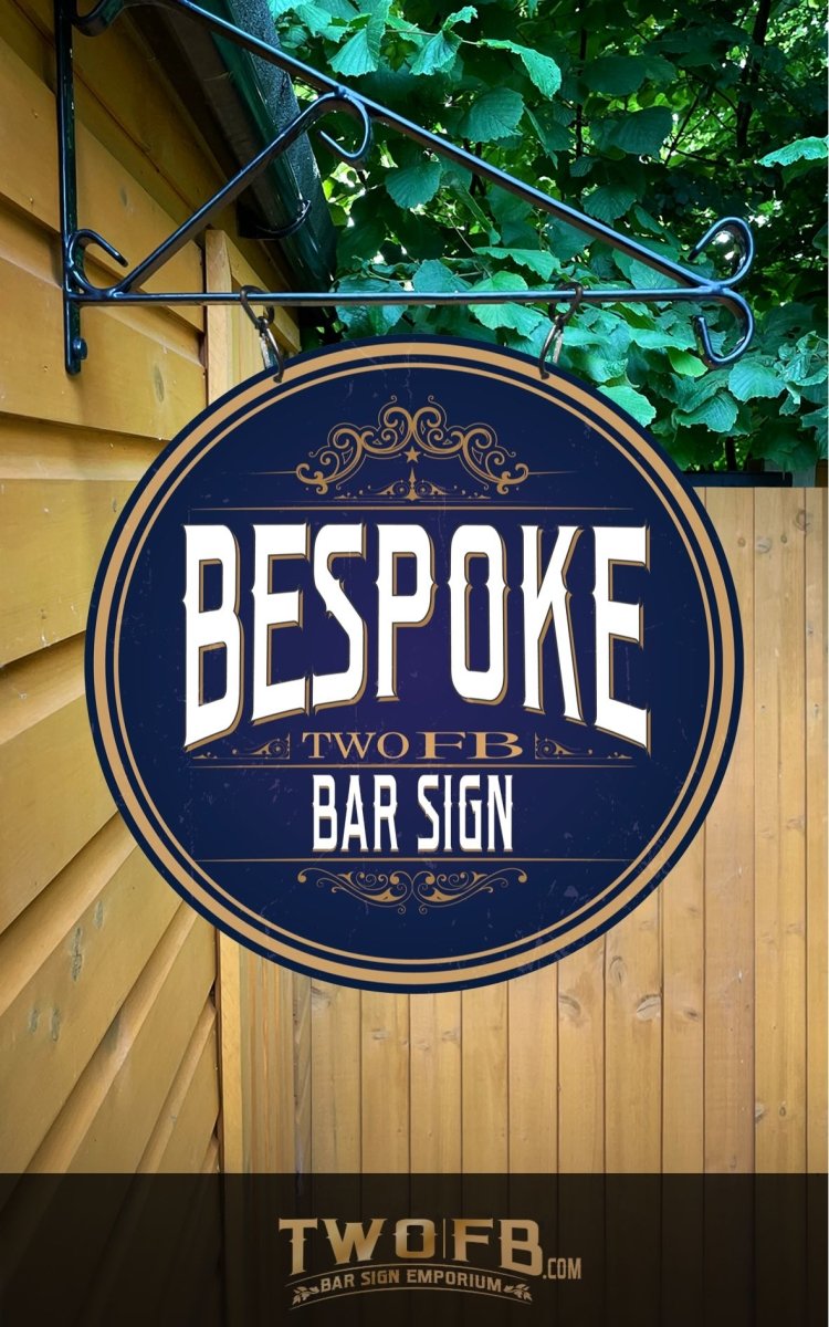 Custom Bar Signs - Hanging Pub Signs – Two Fat Blokes Ltd