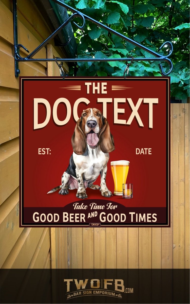 Dog House | Personalised Bar Sign | Bar Signs – Two Fat Blokes Ltd