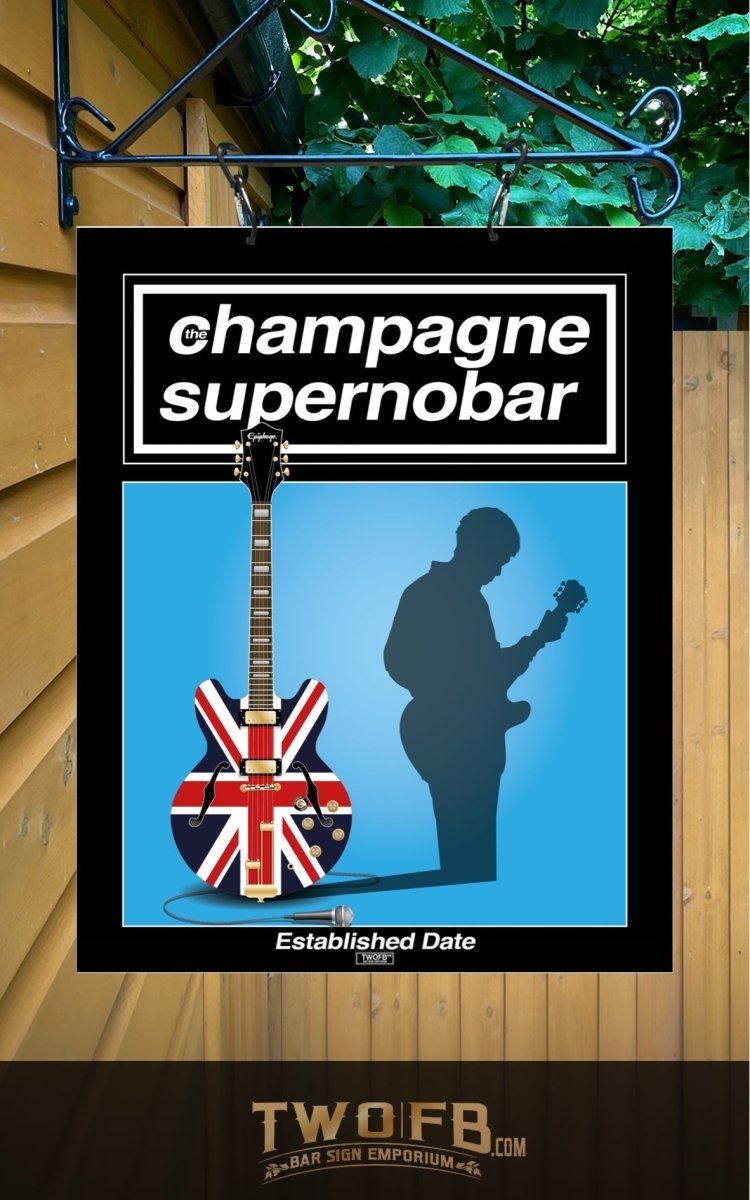 Oasis Inspired | Custom made pub signs | Personalised Bar Sign – Two ...