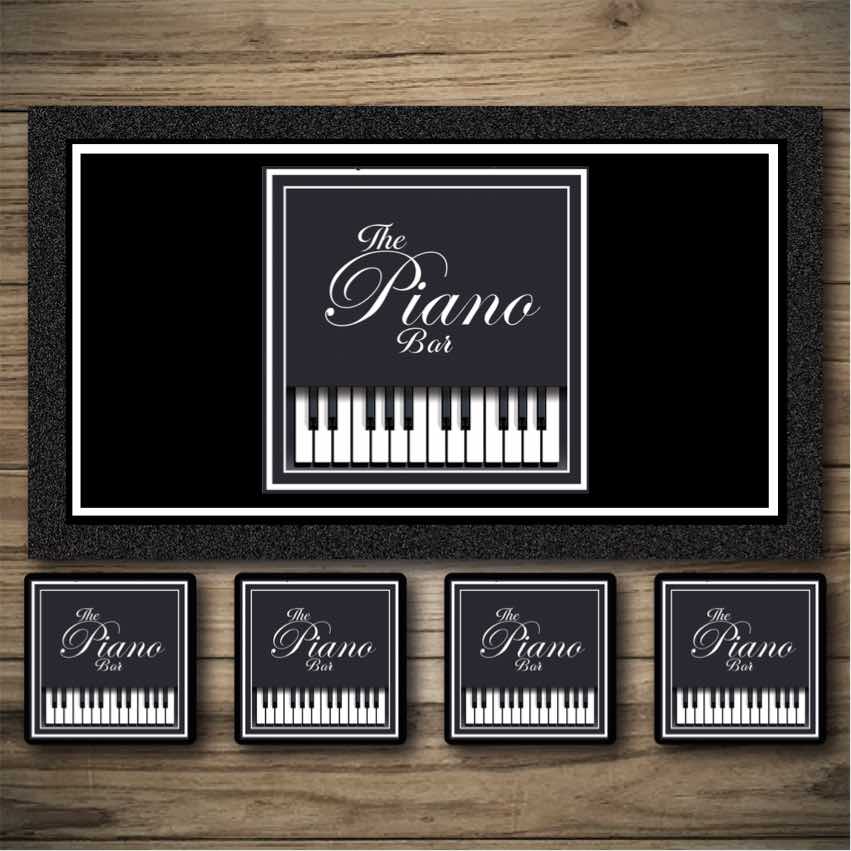 The Piano Bar Personalised Bar Sign - Bar Signs – Two Fat Blokes Ltd