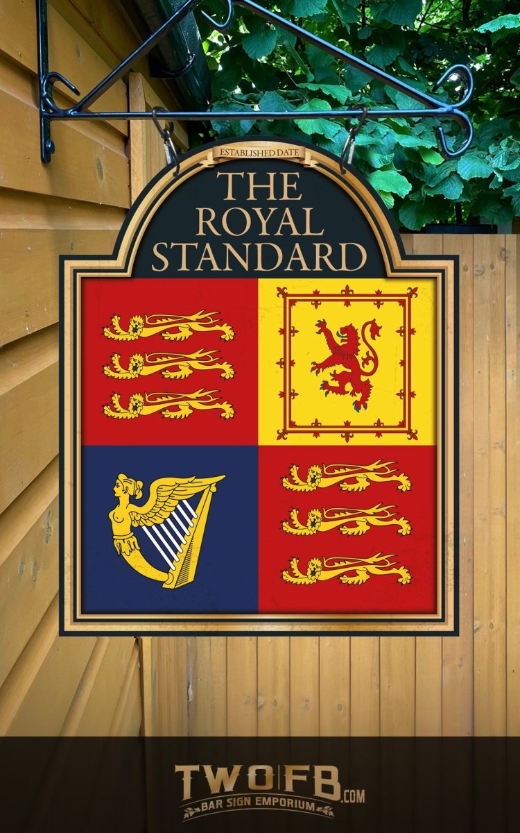Royal Standard | Personalised Bar Sign | Traditional Bar signs – Two ...