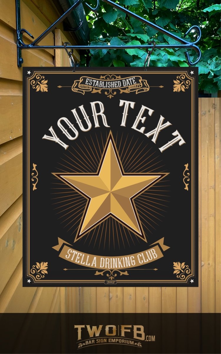 Star Inn - Tavern Signs | Pub Sign | Hanging Pub Signs – Two Fat Blokes Ltd