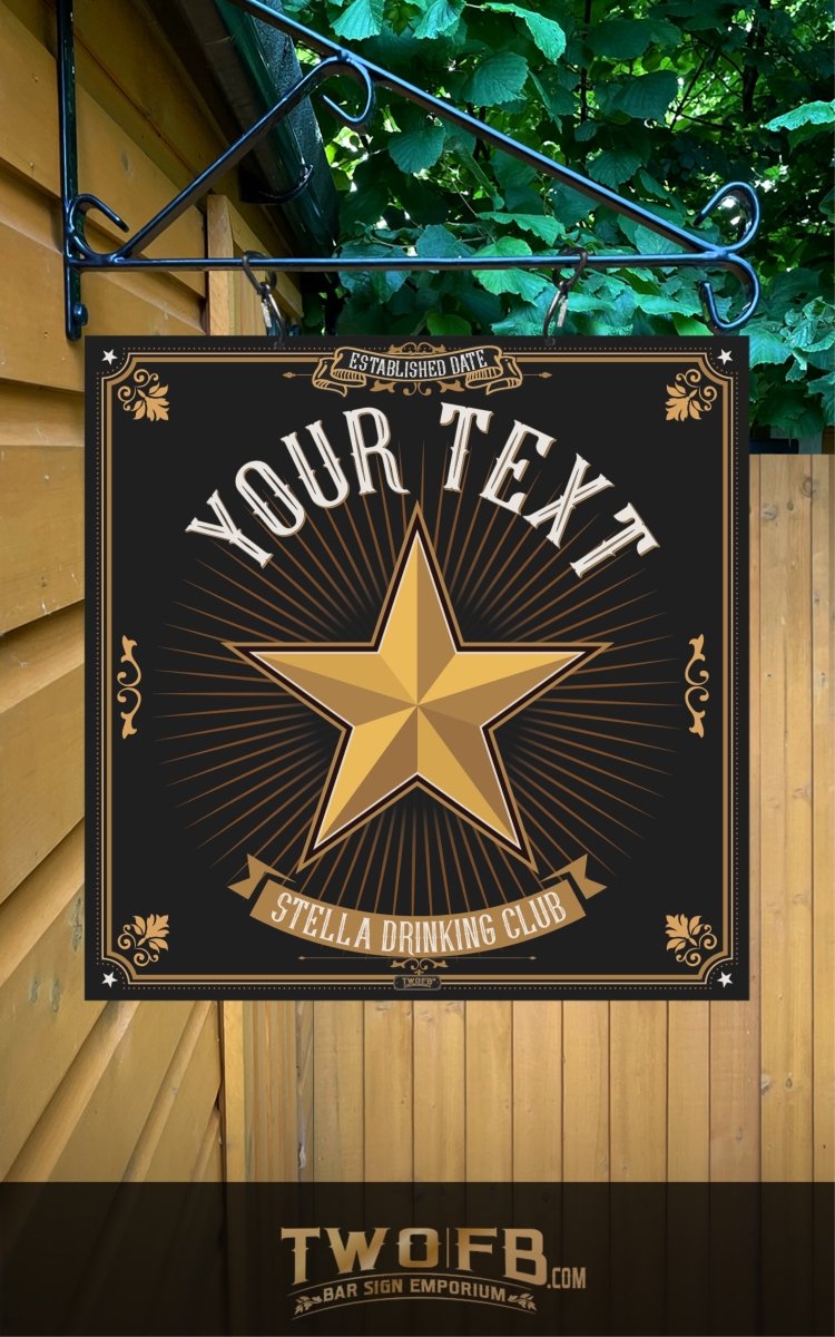 Star Inn - Tavern Signs | Personalised Pub Sign | Hanging Pub Signs ...