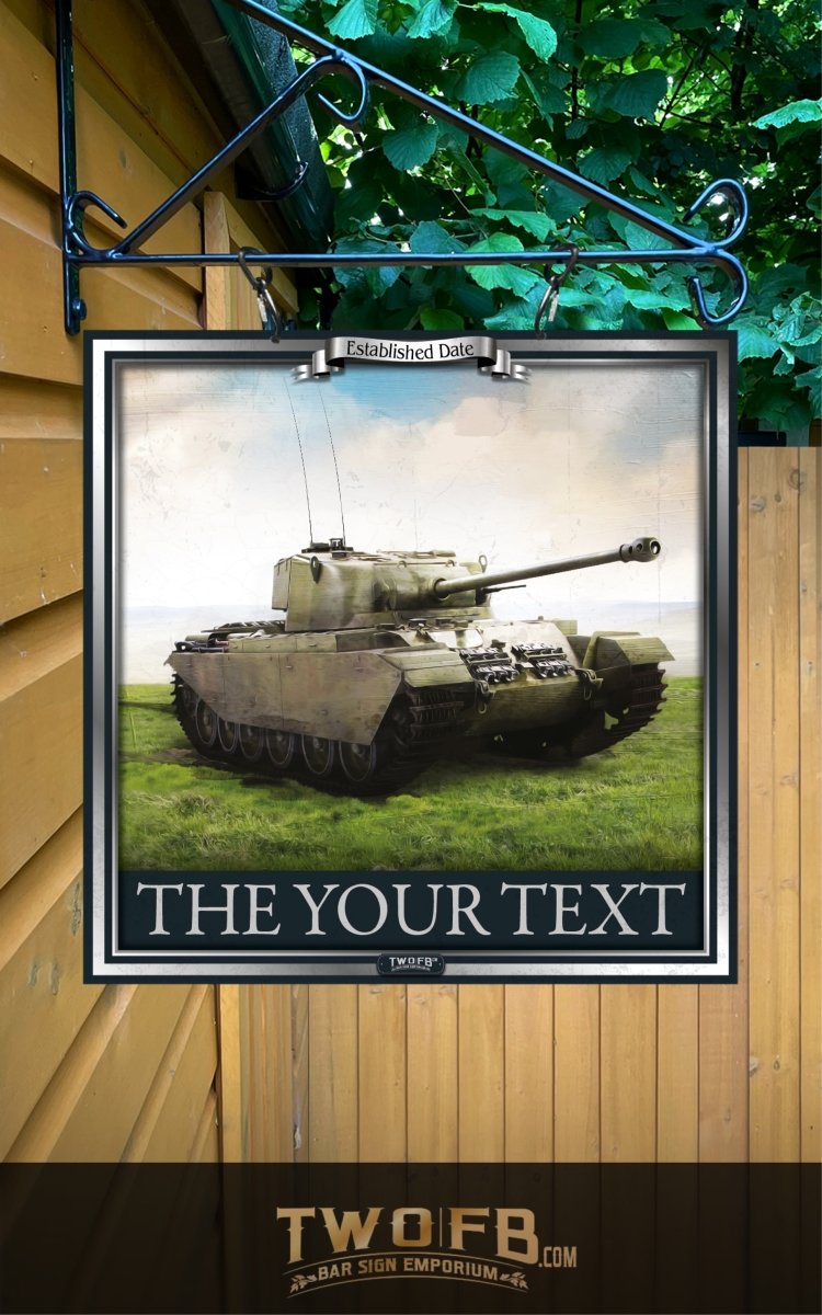 Tank Inn | Personalised Bar Sign | Custom Pub Signs – Two Fat Blokes Ltd