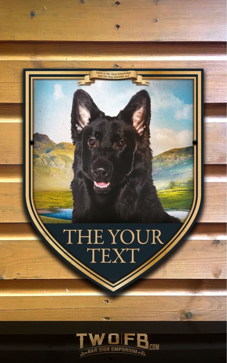 Bears Den | Personalised Bar Sign | Dog Pub Sign – Two Fat Blokes Ltd