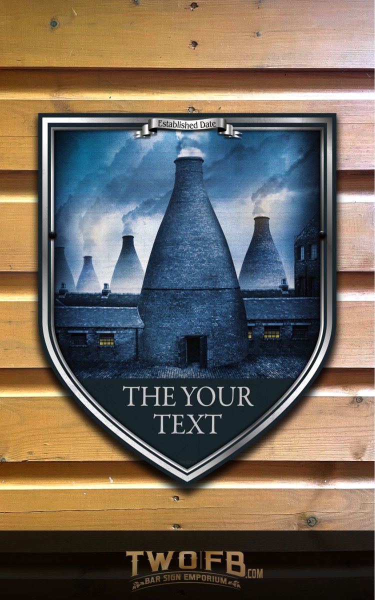 Potters Inn | Personalised Bar Sign | Potteries Kiln Pub Sign – Two Fat ...