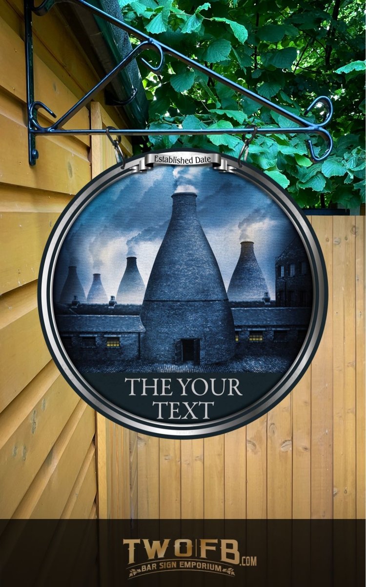 Potters Inn | Personalised Bar Sign | Potteries Kiln Pub Sign – Two Fat ...