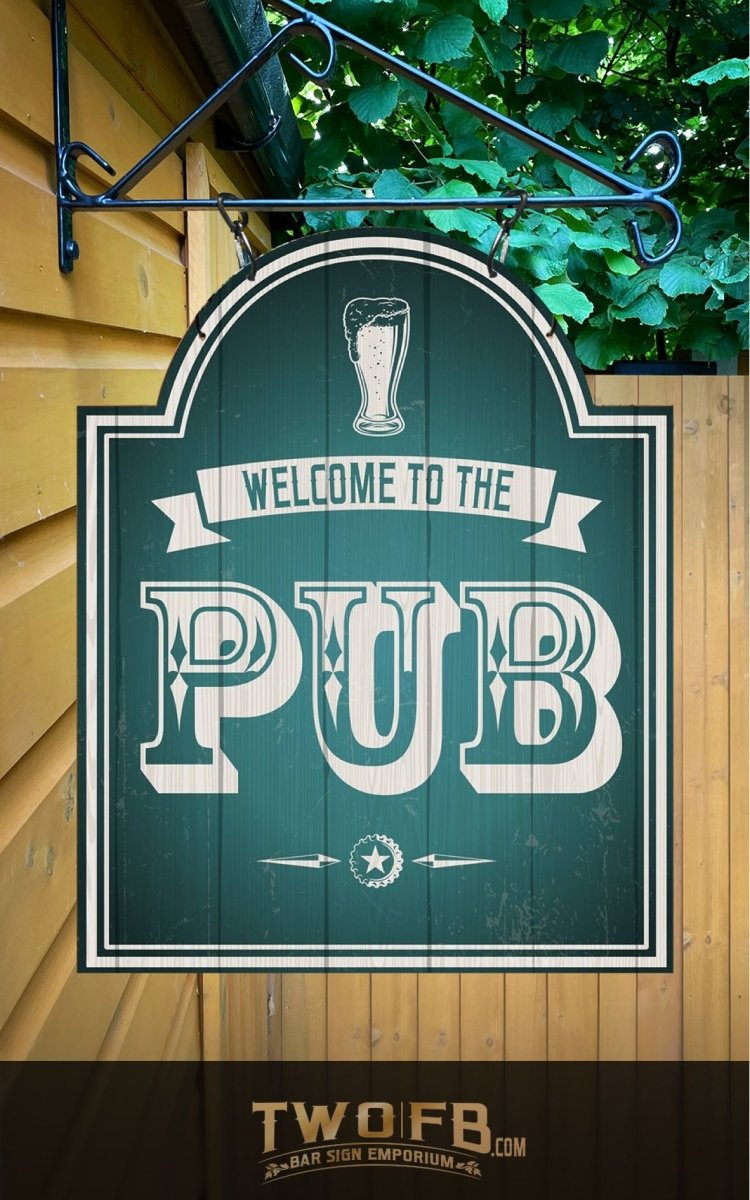 Pub Shed | Personalised Bar Sign | Home Bar Signs UK – Two Fat Blokes Ltd