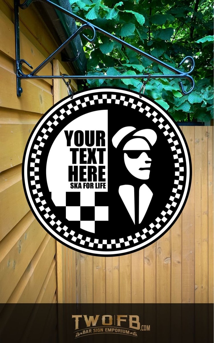 Rude Boys Return | Two Tone Bar Sign | Personalised Pub Sign – Two Fat ...