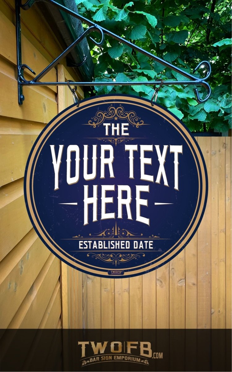 The Stagger Out | Personalised Pub Sign | Hanging Pub Signs – Two Fat ...