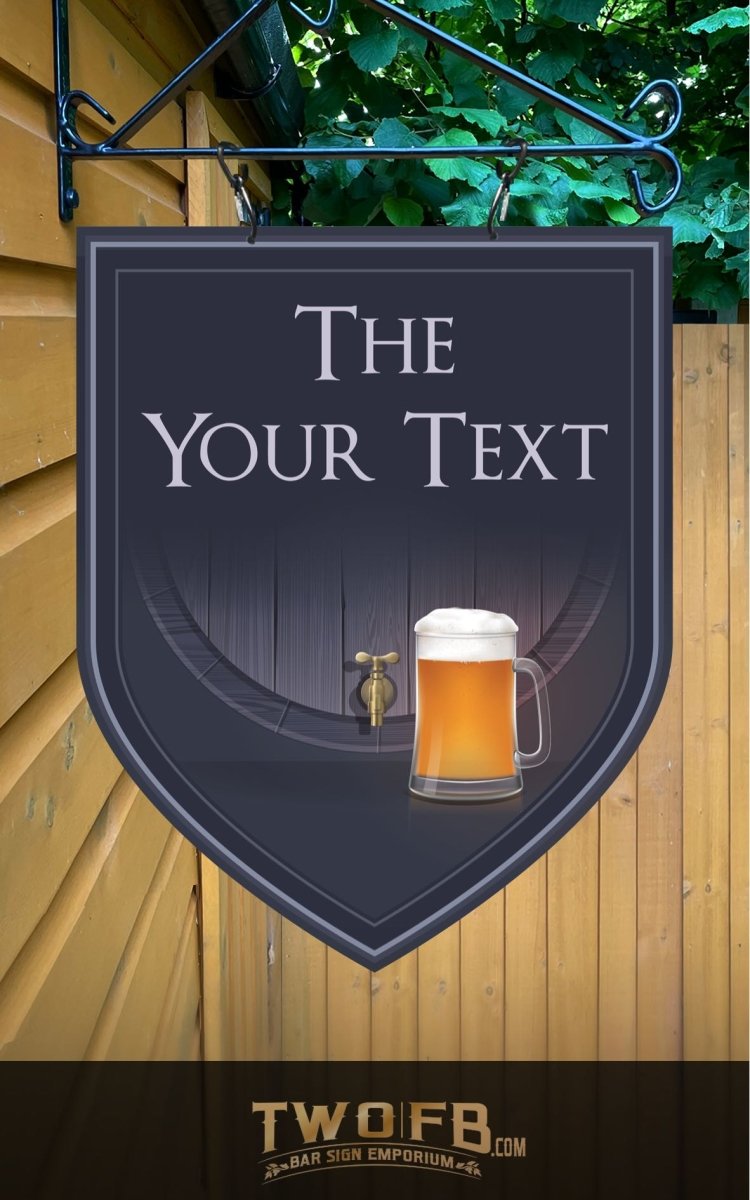 Tap Room | Craft Beer Sign | Personalised Bar Sign – Two Fat Blokes Ltd