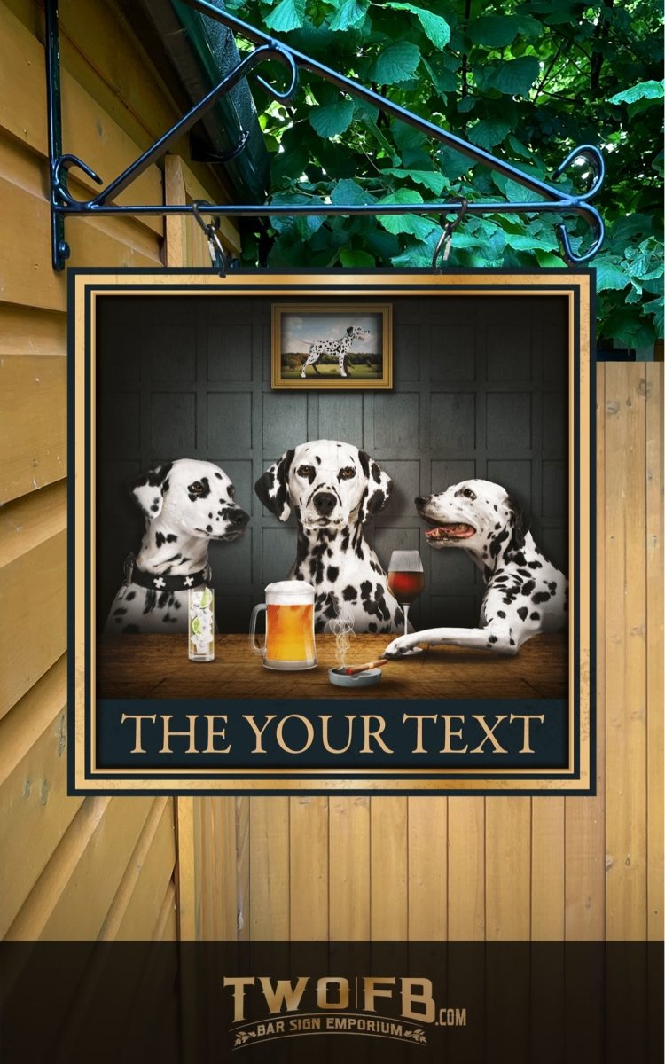 Three Dog Inn | Personalised Outdoor Bar Sign | Pub Signs – Two Fat ...