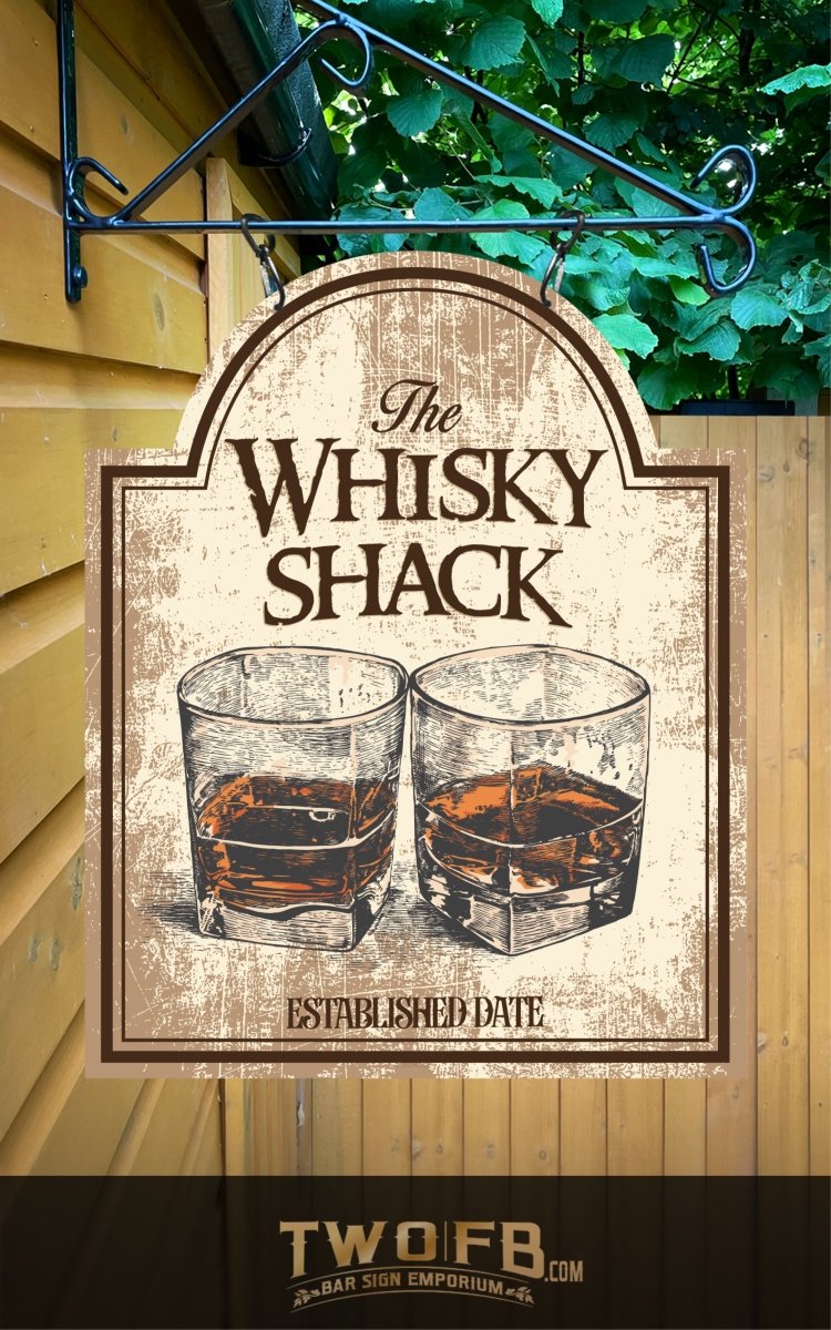 Whisky Shack - Tavern Signs | Personalised Pub Sign | Hanging Pub Sign ...