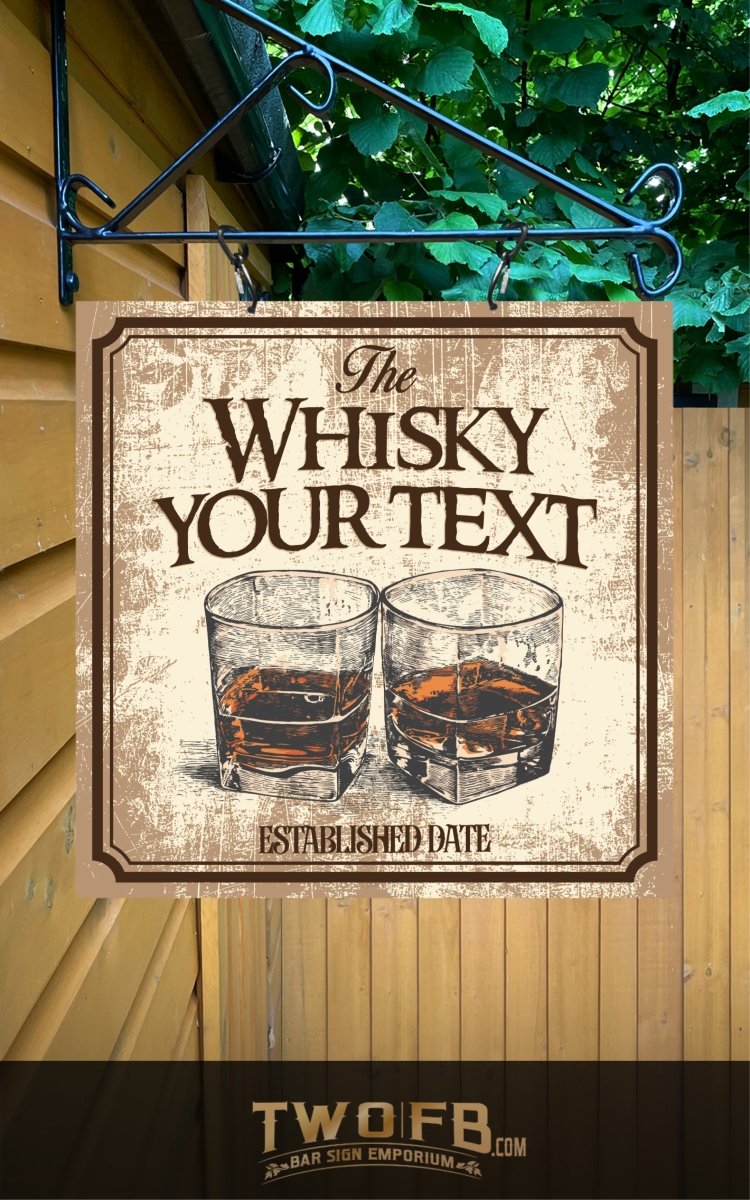 Whisky Shack - Tavern Signs | Personalised Pub Sign | Hanging Pub Sign ...