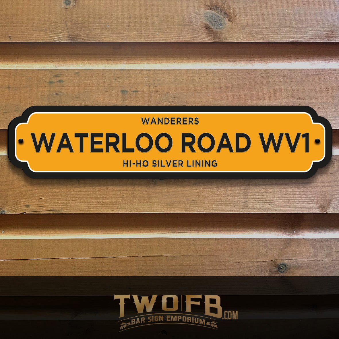 Wolverhampton Wanderers | Molineux Road Sign | Vintage Road Sign – Two ...