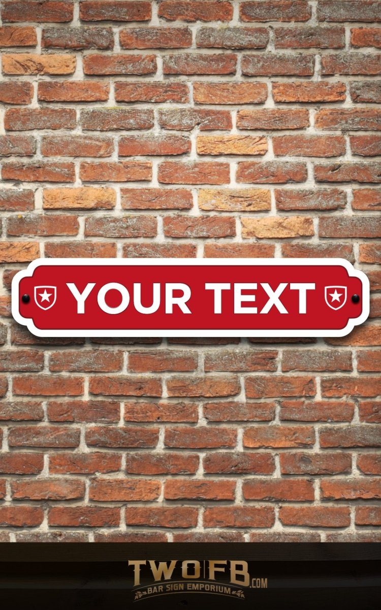 Your Football Team | Football Ground Road Signs | Vintage Road Sign ...